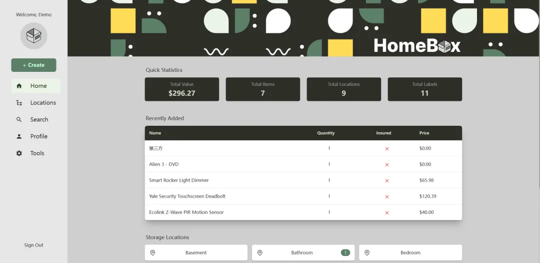 在Docker上轻松搭建和使用Homebox库存系统的完整指南，适合家庭用户的库存管理方案 - WMW